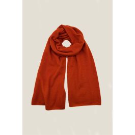 Echarpe Cachemire Orange rouille