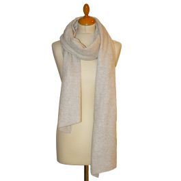 Echarpe Cachemire Beige clair